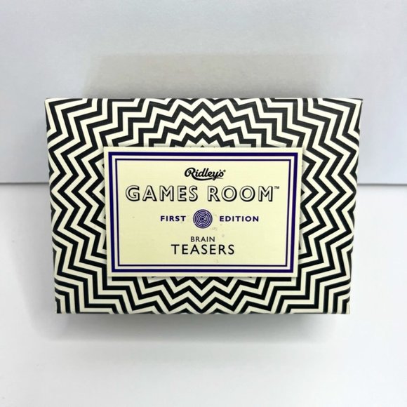 Ridley's | Toys | Ridleys Games Room First Edition Brain Teasers 4 ...